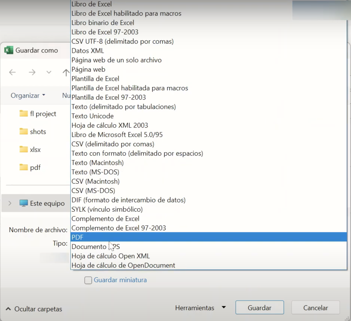 Convertir Excel a PDF [GRATIS]