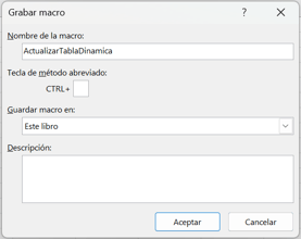 Automatiza tus informes con Tablas Dinámicas y Macros en Excel